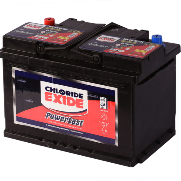 Din66 MF Powerlast Chloride Exide - Battery Express Kenya